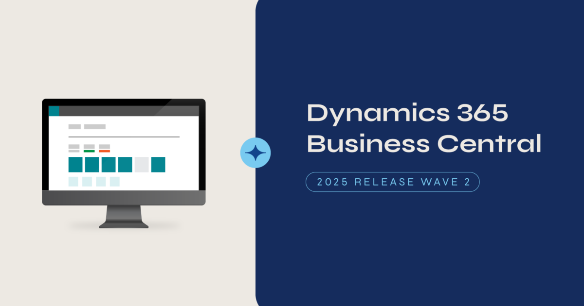 Dynamics 365 Business Central 2025 release wave 2: dit… | Dynamate